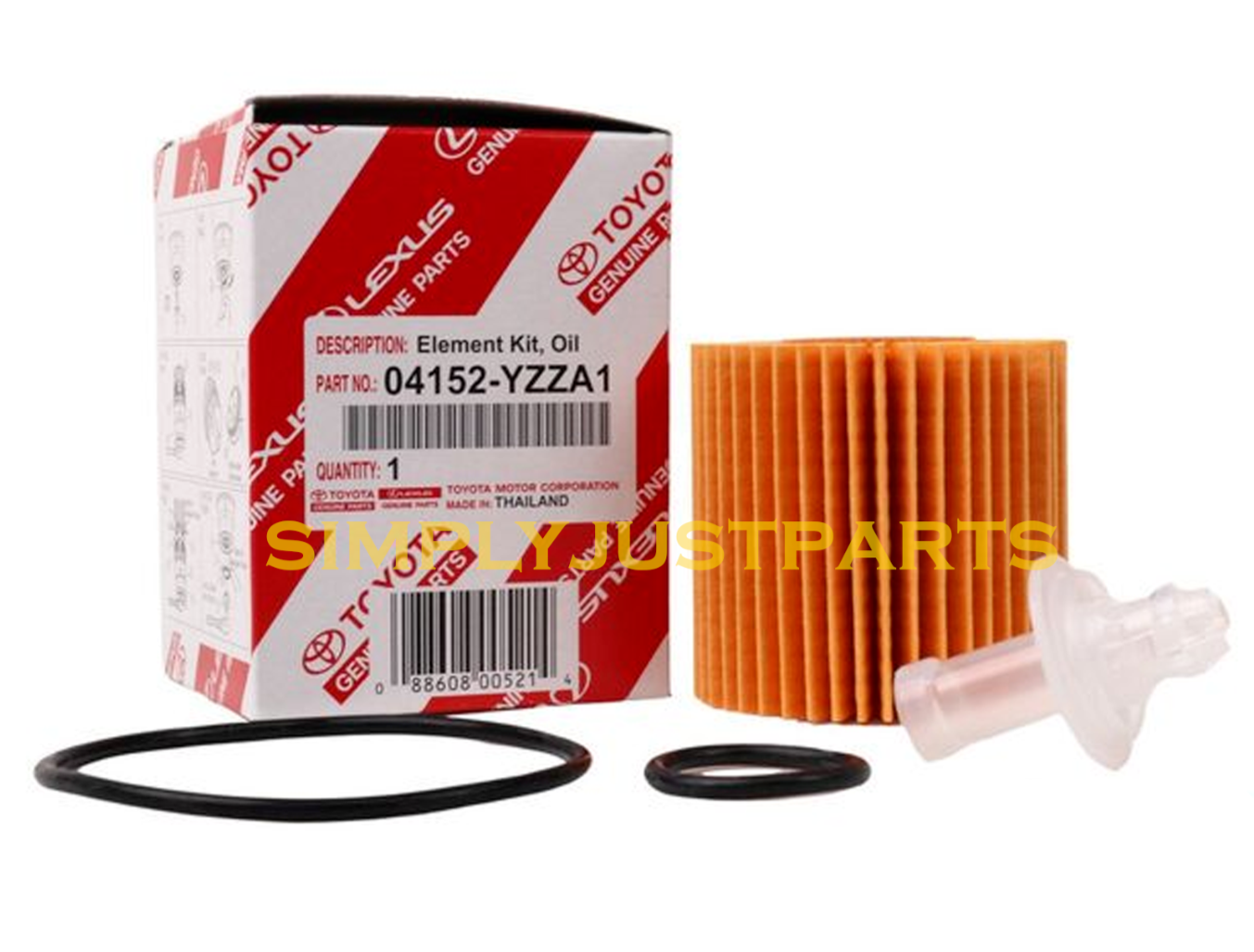 GENUINE TOYOTA LEXUS OIL FILTER OEM 04152-YZZA1 & 04152-31090 ROYAL MA ...
